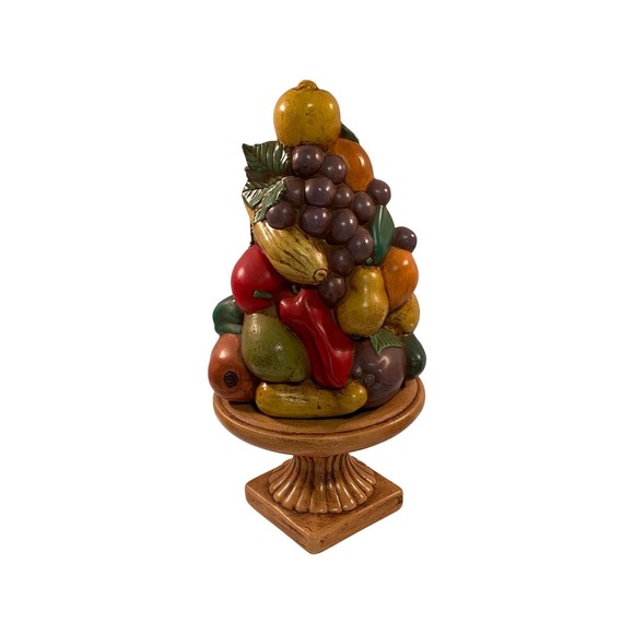 Unknown Vintage | Accents | Vintage Mcm Retro Fruit Topiary Centerpiece ...
